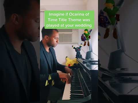 Imagine if the Ocarina of Time Title Theme was played at your wedding