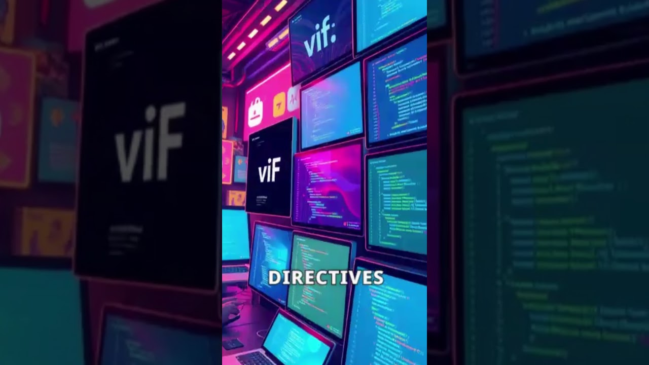 **🧠 Vue.js Directives Explained – `v-if`, `v-for`, `v-model` 🔍✨