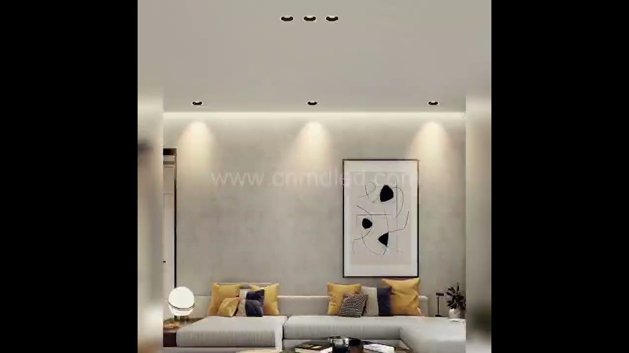 COB LED Spotlight Deep Hidden Anti-glare Ceiling Light For Home Living Room