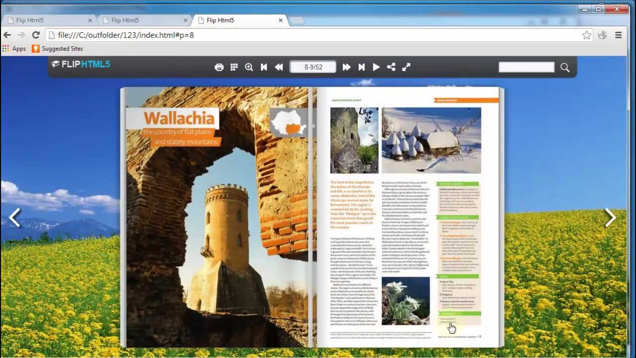 Flip HTML5: Command Line PDF to Flipbook API