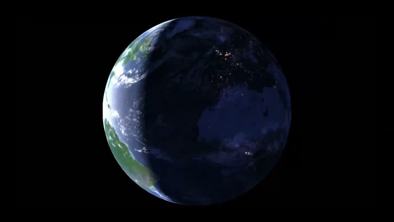 WebGL Rotating Earth | Like a masterpiece