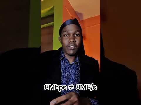 Mbps vs MB/s, Know the difference