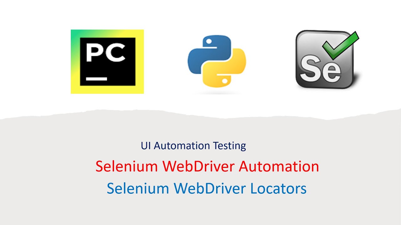 Python With Selenium Part 8: Selenium WebDriver Locators