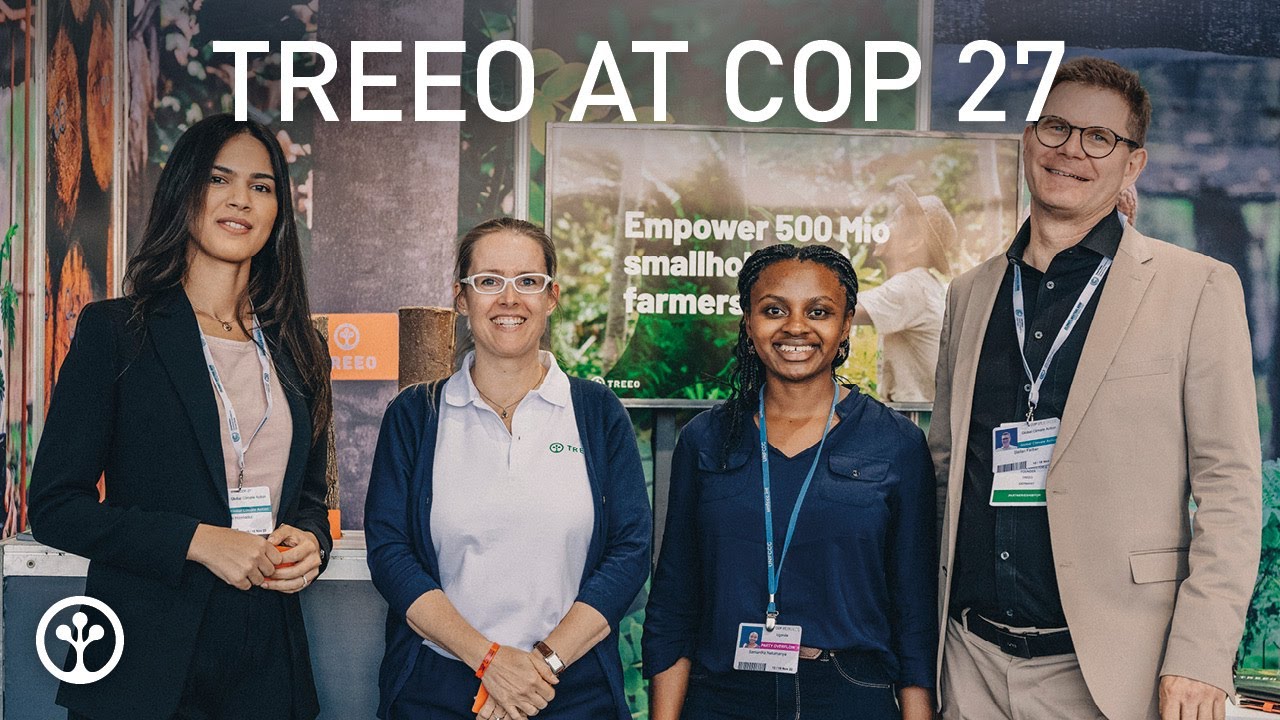 TREEO at COP27: Scaling up carbon dioxide removals via single-tree monitoring technology