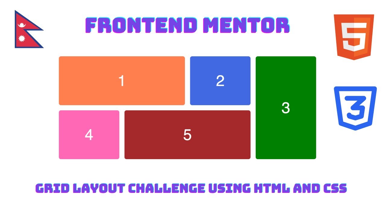 Responsive Web Design: Testimonials Grid Section | CSS Grid Tutorial | In Nepali