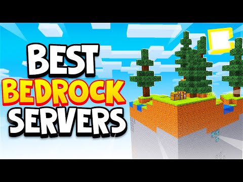 Top 5 Minecraft Bedrock Servers You Can Play Right Now! (2025)