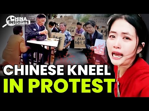 Why are Chinese People Kneeling, Begging, Crying, and Bowing to Chinese ...