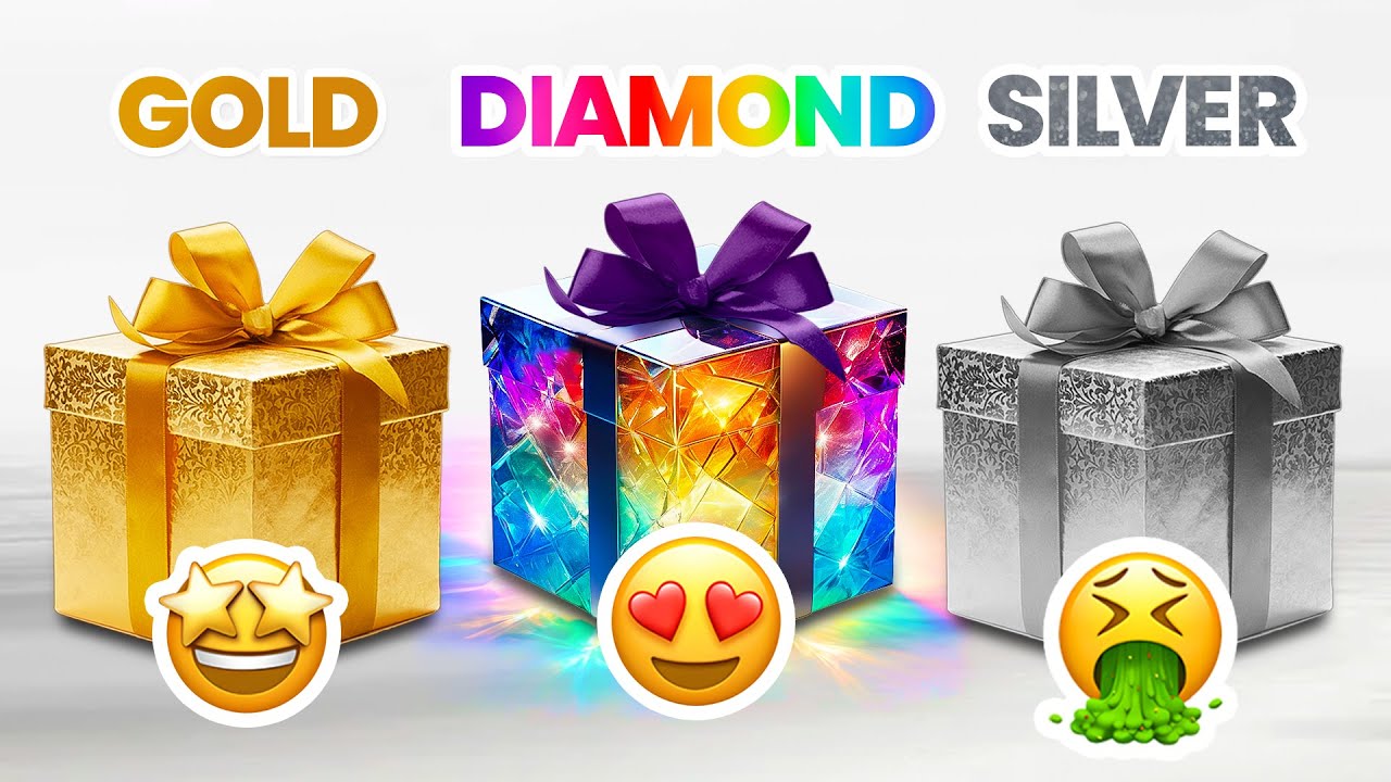 Choose Your Gift! 🎁 Gold, Diamond or Silver ⭐💎🤍
