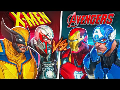 THE AVENGERS vs X-MEN - Who wins?! (Marvel Rivals)