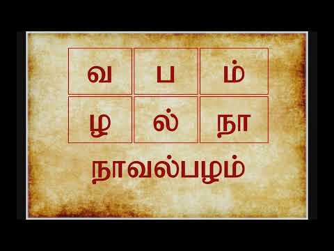 Scrambled word game - Tamil
