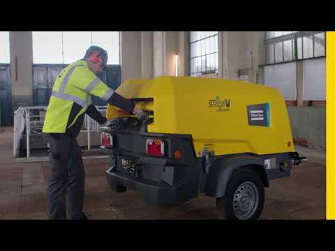 Start Instructions Atlas Copco XAS 38 Portable Compressor
