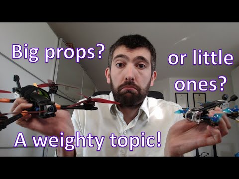 Choosing the right prop diameter for a drone of a certain weight: What prop for sub 250g?