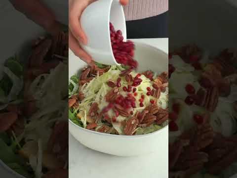 FENNEL & PEAR ARUGULA SALAD #shorts