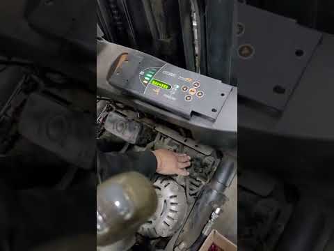 Testing after repair CR132939 SC4540 crown access 3 forklift controller so#30387