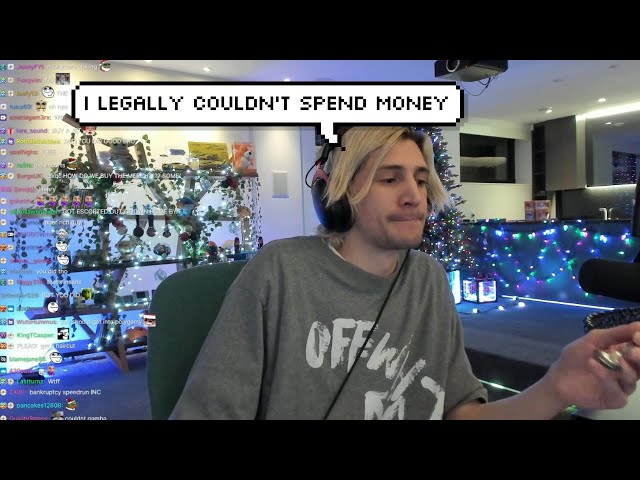 "Couldn't buy houses, cars" - xQc reveals he was prohibited from ...