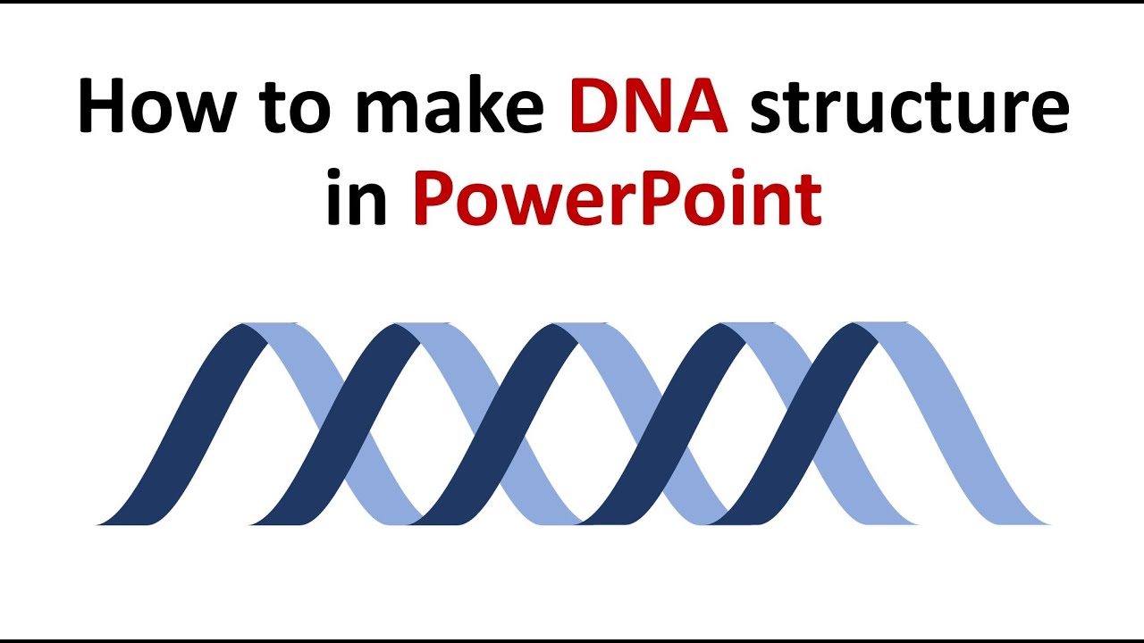 Making DNA in PowerPoint | Scientific Illustrations