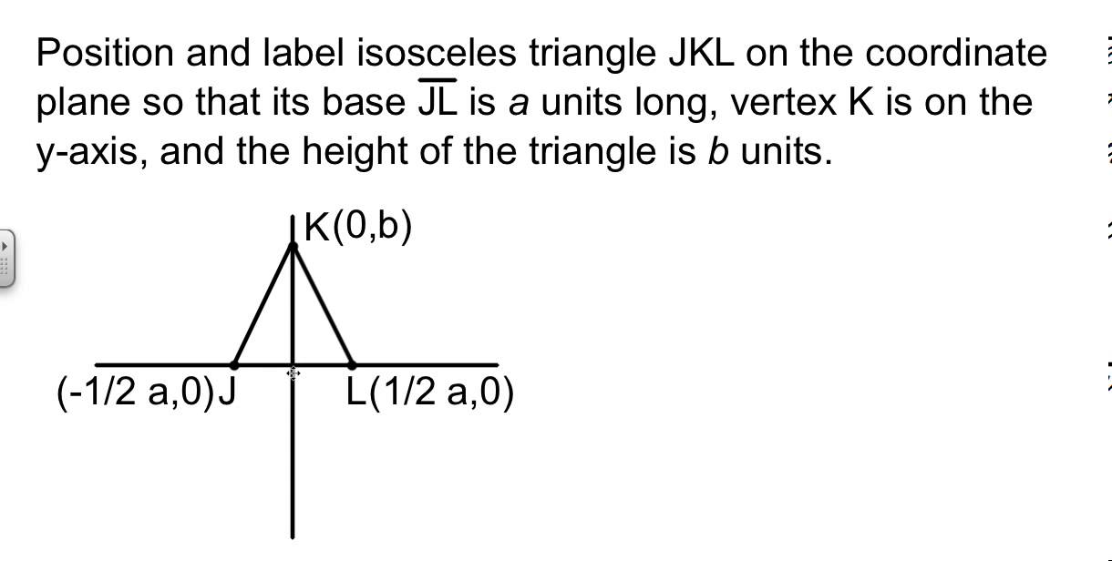 Geometry 4-8 Triangles and Coordinate Proof