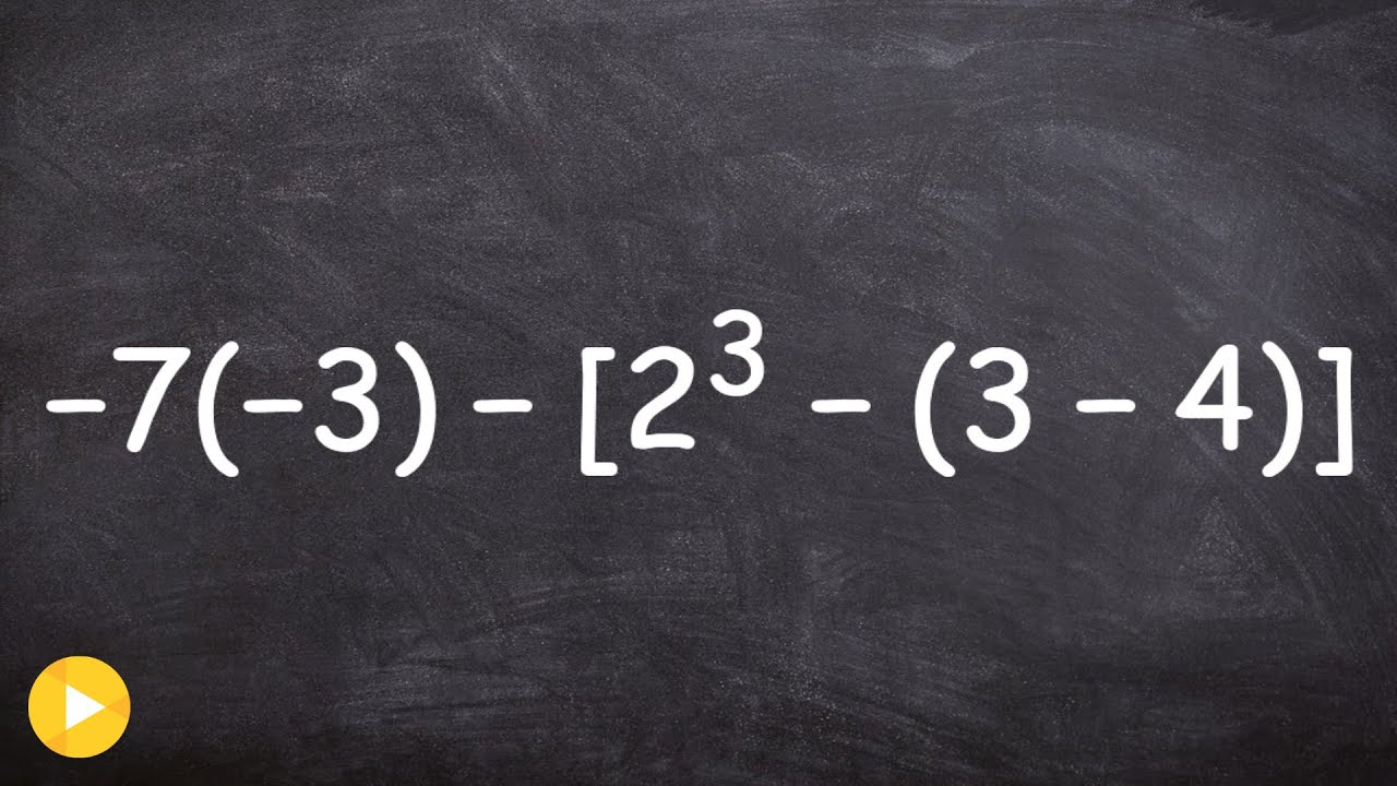 Simplifying an expression order of operation pemdas