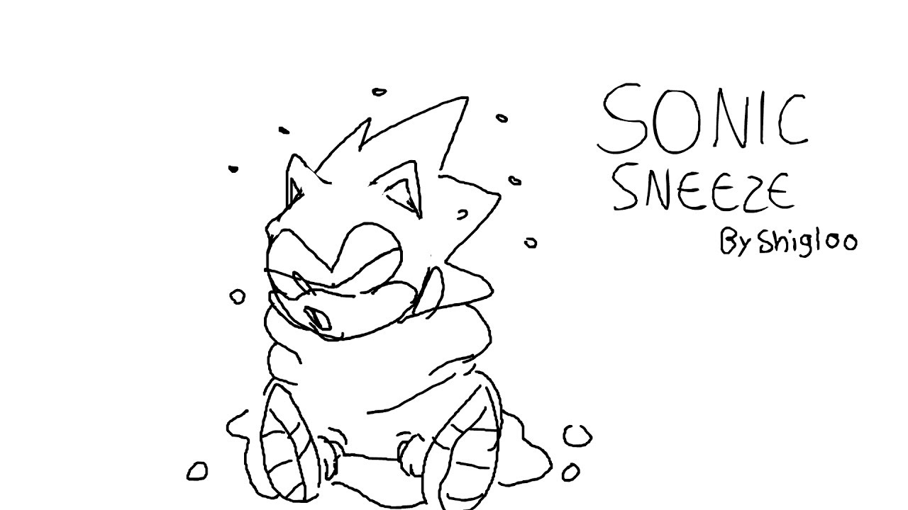 Sonic Sneeze (By Shigloo)