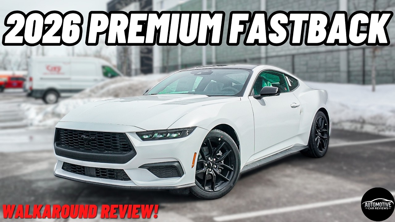 2026 FORD MUSTANG ECOBOOST PREMIUM FASTBACK! | *Full Walkaround Review* | BEST Muscle Car To Buy?!