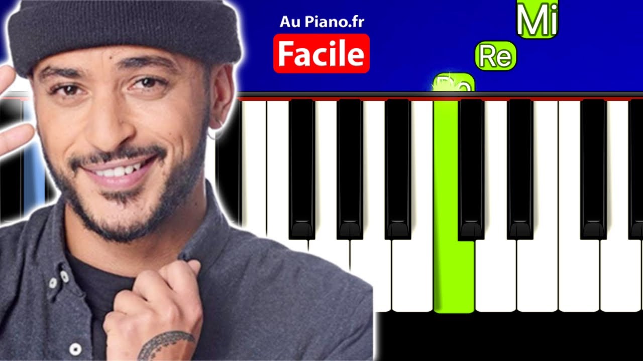 Slimane Paname - Piano Cover Tutorial FACILE - Au Piano.Fr