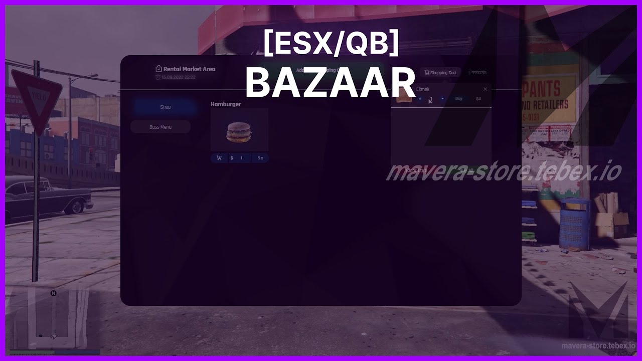 ESX & QBCore | MARKET & BAZAAR - FiveM Releases - Cfx.re Community ESX & QBCore | MARKET & BAZAAR - FiveM Releases - Cfx.re Community