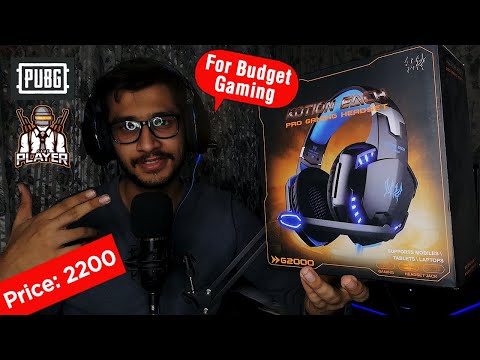 #PUBG MOBILE BUDGET GAMING HEADPHONE KOTION EACH G2000 HEADSET PRICE IN PAKISTAN