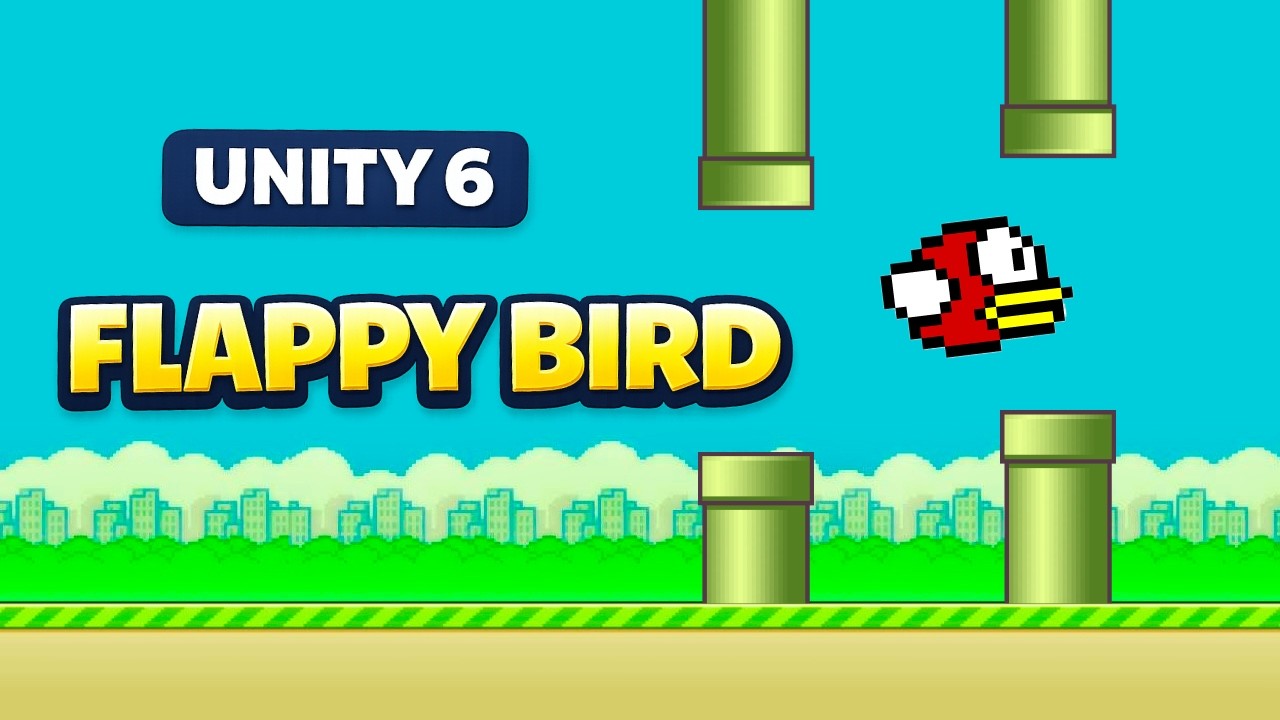 How to Make Flappy Bird in Unity 6 | Full Game for Beginners