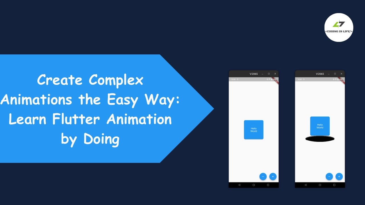 Flutter Tutorial || Create Complex Animations the Easy Way: Learn Flutter Animation by Doing