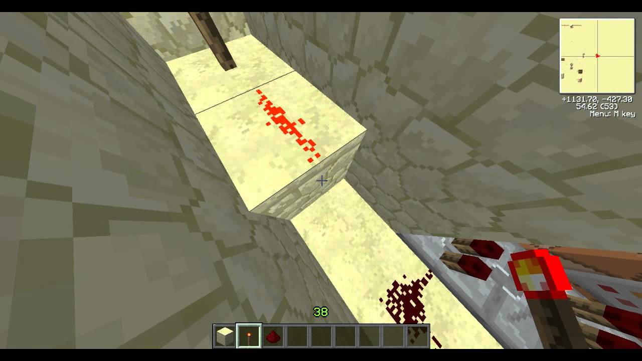 Minecraft Redstone Tutorials: Invisible Pressure Plate