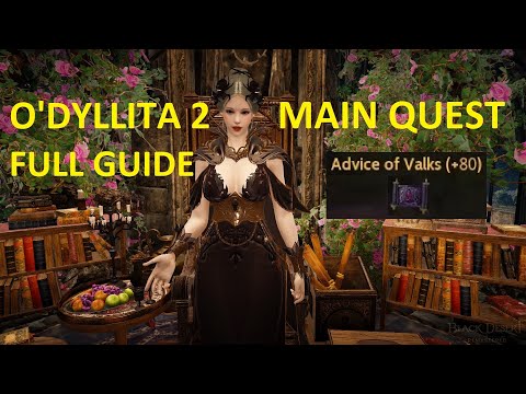 [Game Play] O'dyllita Part2 MainQuest Guide (+80 FailStack)