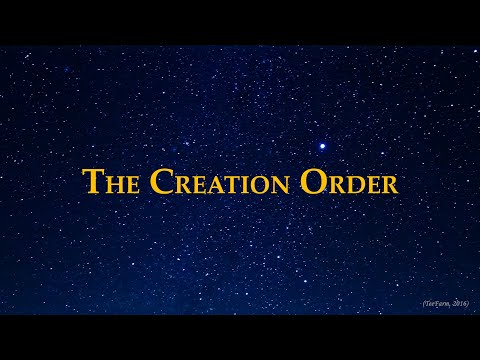 The Creation Order