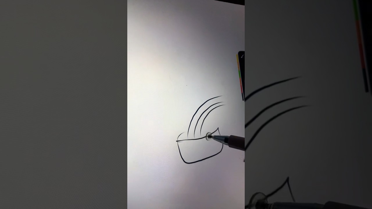 Let’s create doodle art #shorts #shortstrending #doodle