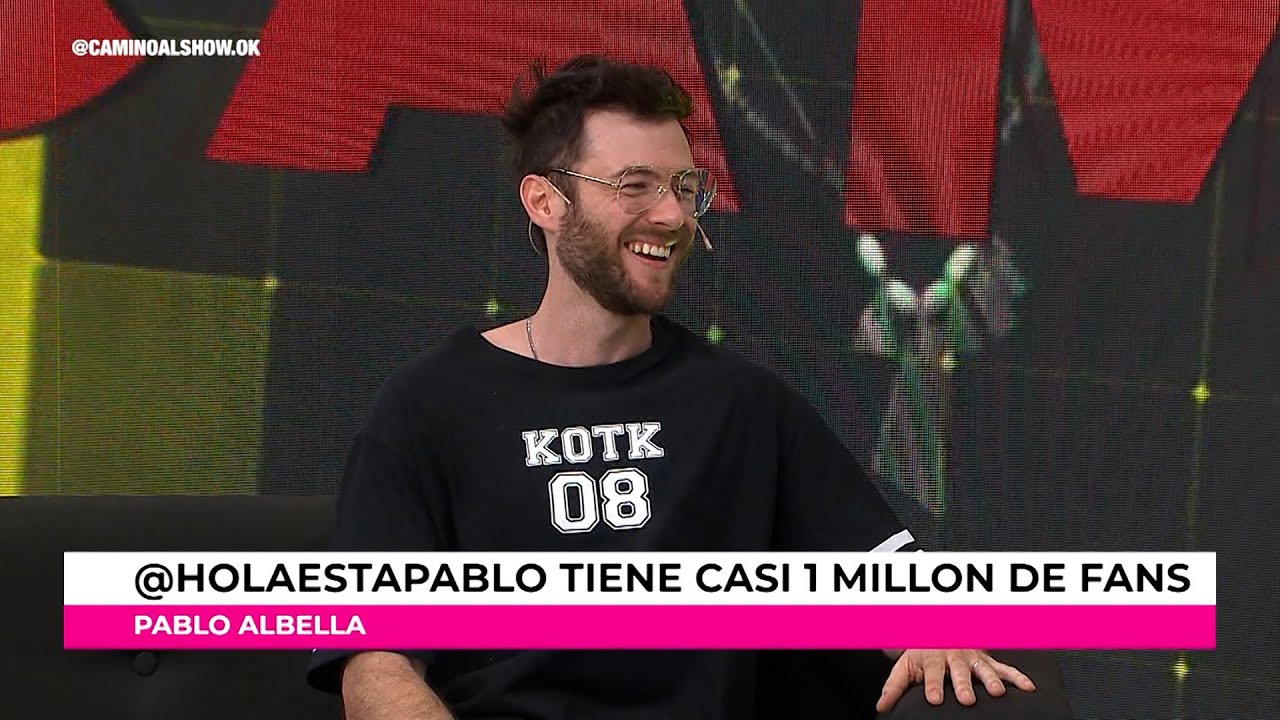 Pablo Albella: "Me costó llegar a los 100 mil seguidores. Después fue ...
