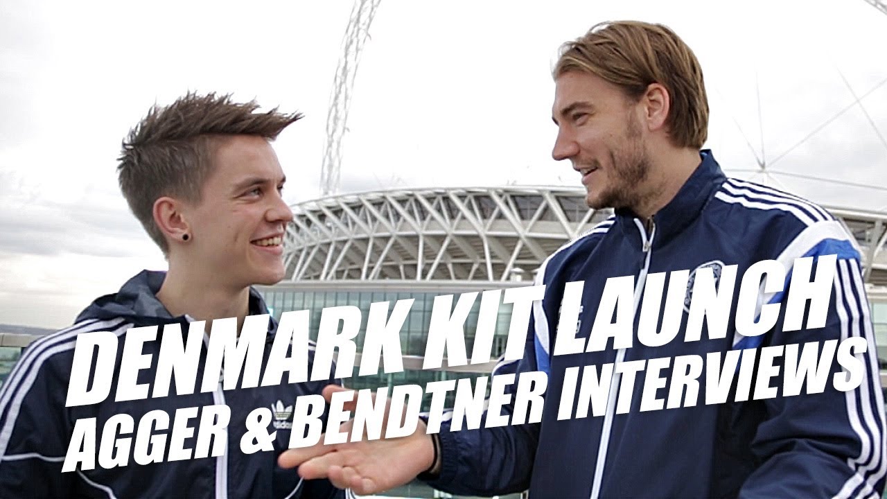 Adidas X Denmark kit launch + Agger and Bendtner interview