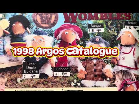 The Wombles 1998 Argos Catalogue๐ฉท #collector #toys