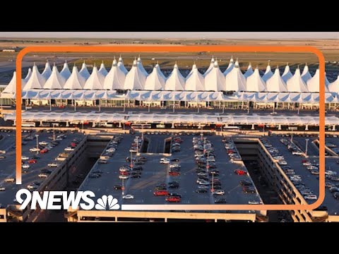 Aerial footage: Denver International Airport