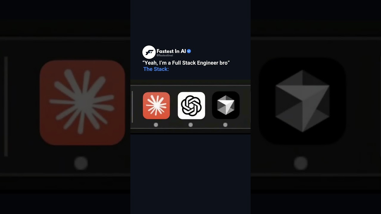 The NEW 'Full Stack' Developer: All You Need Is Just 3 AI Tools?!