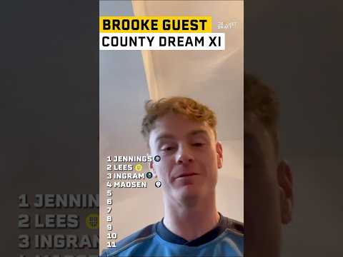 DERBYSHIRE CCC PLAYER Brooke Guest’s ‘No Budget’ County Championship Dream XI