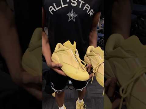 Shai showing off the new signature shoe!