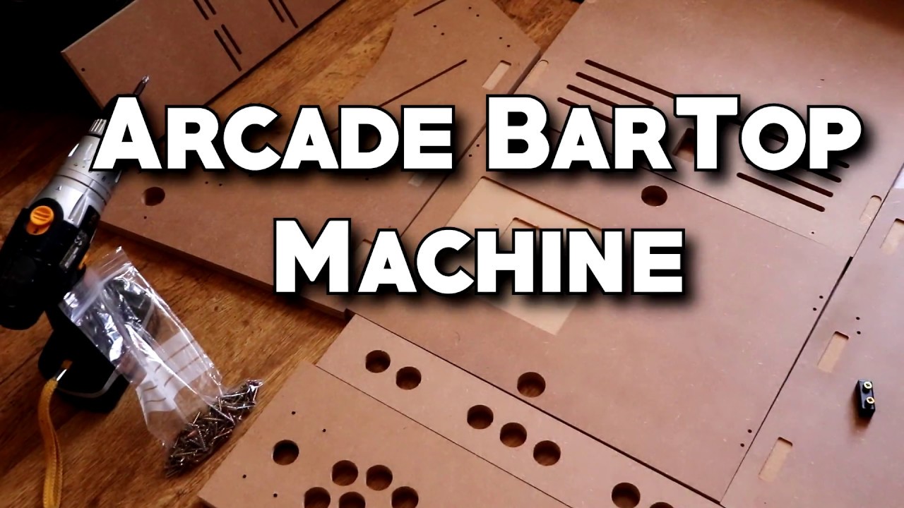 Building a Bartop Arcade Machine for Raspberry Pi [Bitcade 2 Player Bartop]