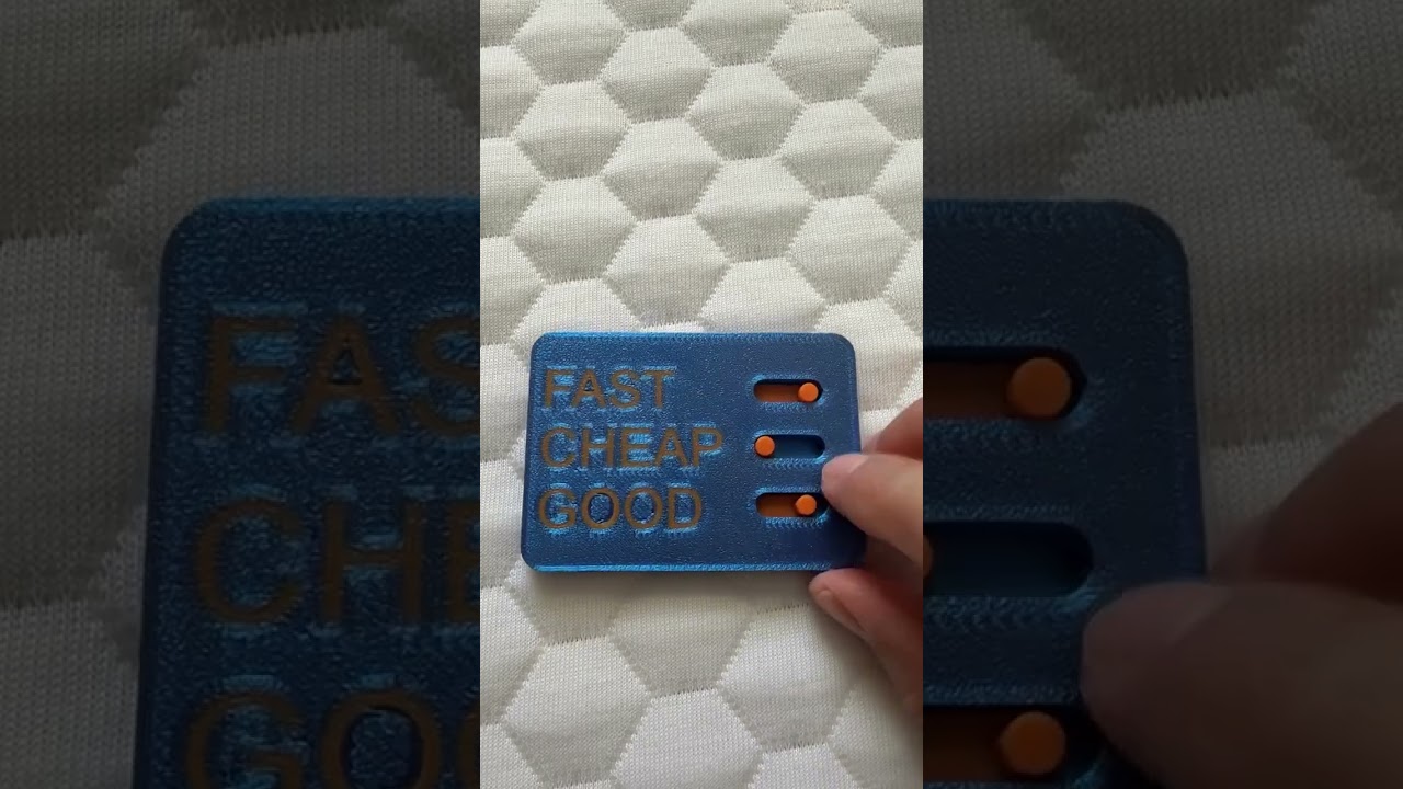 Can You Really Have Fast Cheap AND Good?