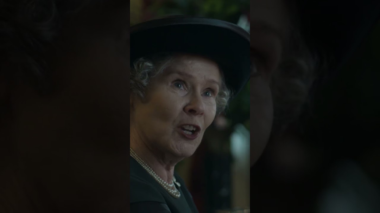Queen Mother is upset with the wording in Queen's speech - The Crown Season 5 (#shorts)