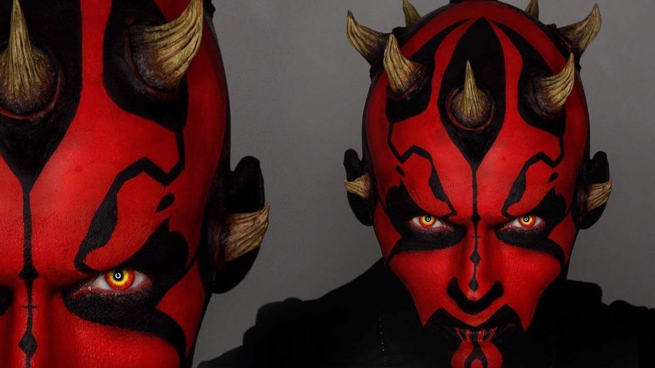 Darth Maul Halloween Makeup Tutorial | Star Wars Cosplay | Shonagh Scott