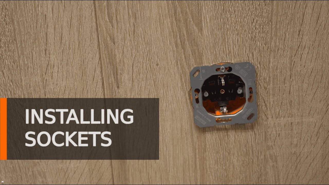 Installing socket
