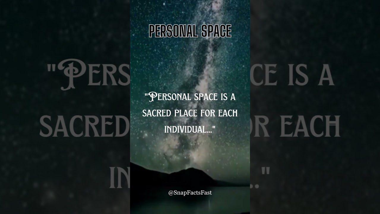 Quote about personal space short #shorts