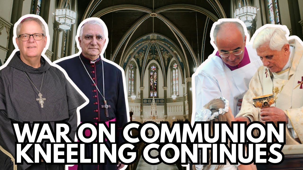 Catholic Bishops Continue War On Kneeling For Communion 