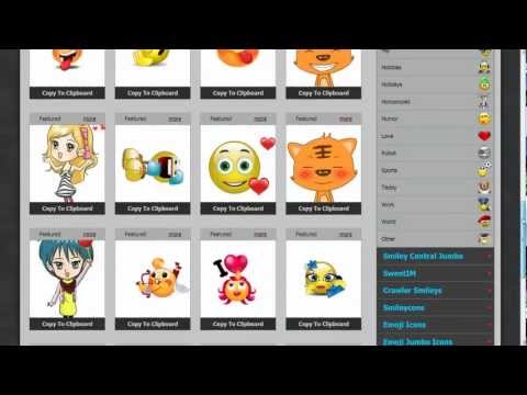 Free Smileys, Animated Emoticons for Gmail, Yahoo Mail, Hotmail, Outlook and other web based email