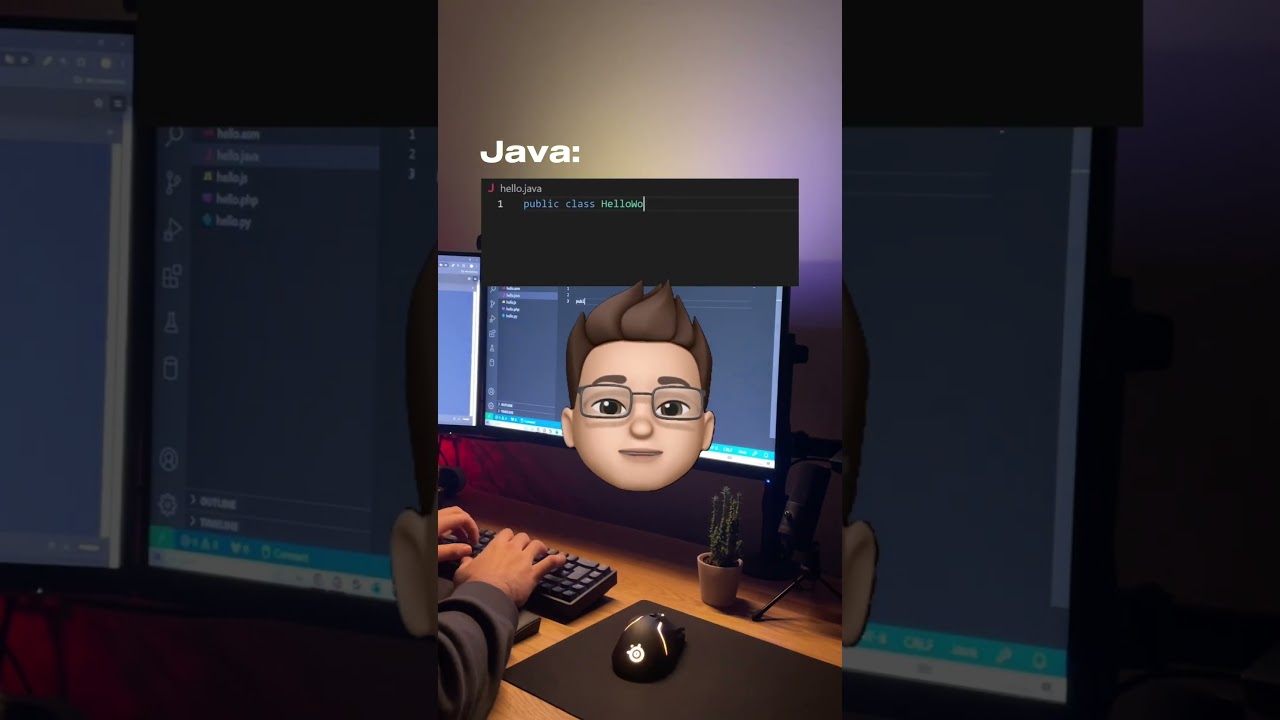 How to print Hello World 🧑🏻‍💻 #developer #codingtips #coding #tech