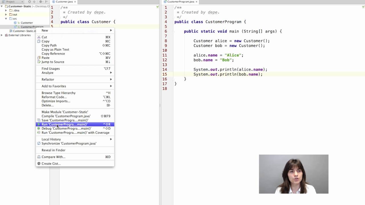 Example - Class Instance Variable